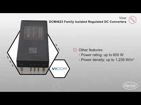 DCM4623 Family Isolated Regulated DC Converters | Datasheet Preview