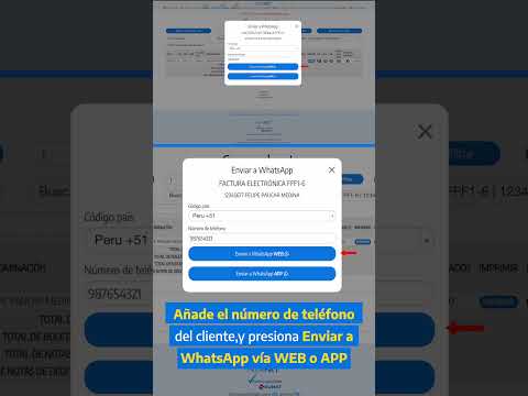 ¡Envía comprobantes de pago por WhatsApp a tus clientes!
