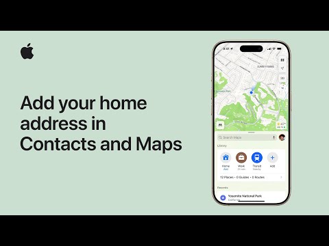 How to add your home address in Contacts and Maps on iPhone or iPad | Apple Support