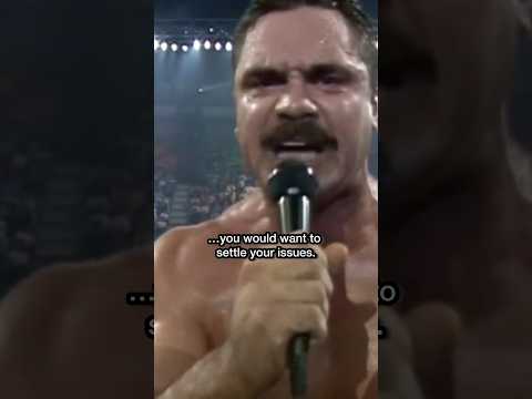 Rick Rude SHOOTS in a WCW match!