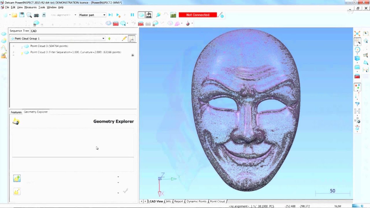 Point Cloud Filtering - PowerINSPECT 2015R2