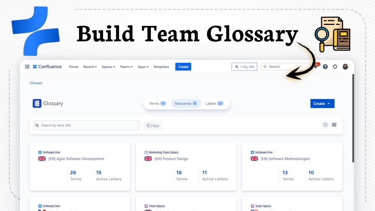 How to create a Confluence glossary (for team knowledge)