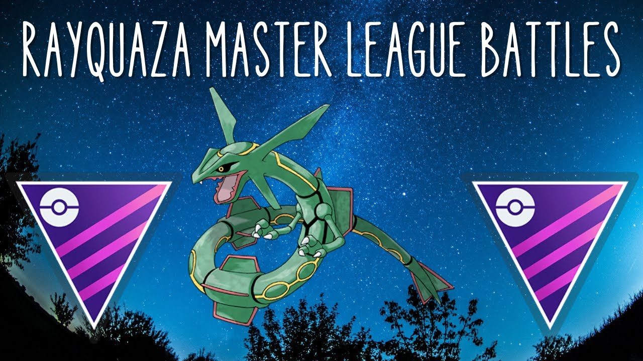 TRYING RAYQUAZA IN MASTER LEAGUE | GO BATTLE LEAGUE | Pokebattler
