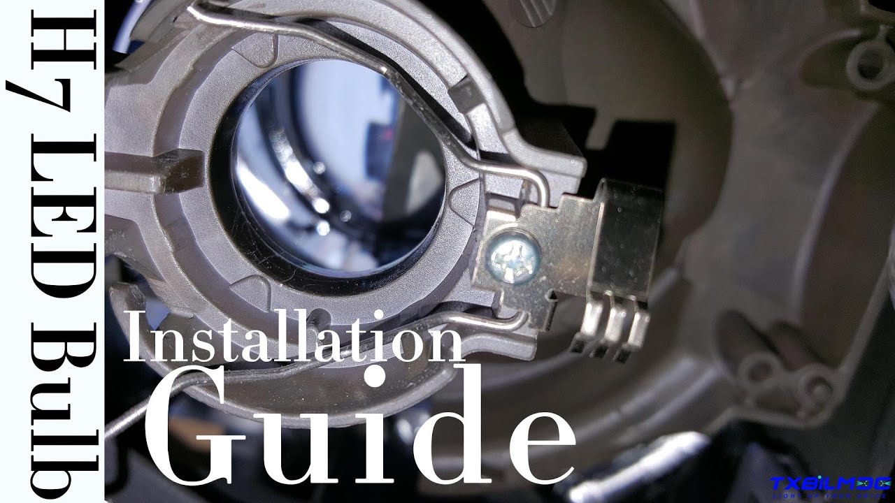 How To Install - H7 LED Headlight Bulbs Installation #LEDLIGHTING #TXBILMOO
