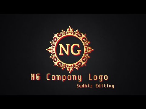 NG Company Logo Design Pixellab || How to make gaming Logo Design Pixellab || Sudhir Editing 🔥
