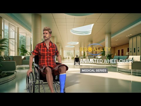 Animated Wheelchair - iClone/Motion - Reallusion Content Store