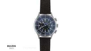 Bulova 96A245 - A-15 Pilot Automatic Watch • Watchard.com