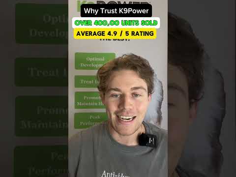 Why Pet Owners Trust K9 Power | Best Dog Supplement with 400,000+ Sold & 4.9⭐ Reviews
