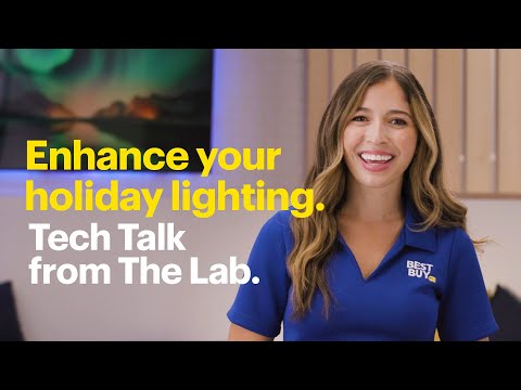 Enhance your holiday lighting. Tech Talk from The Lab.