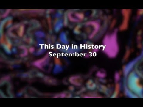 September 30 This Day in History (2019)