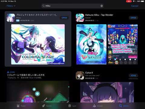 project sekai on japanese app store
