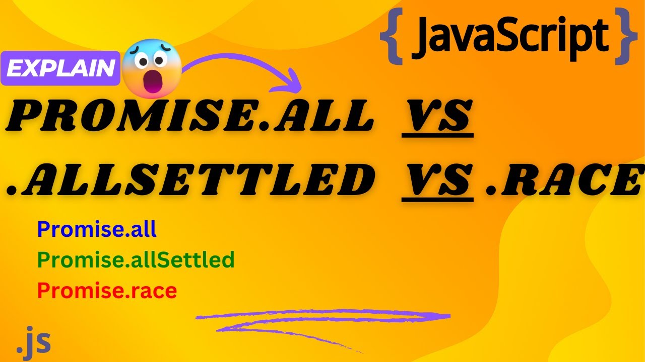Promise.all vs Promise.allSettled vs Promise.race: JavaScript Promises Compared!