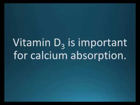 How to pronounce vitamin D3 (Memorizing Pharmacology Flashcard)