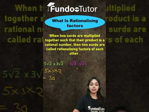 #Shorts What Is Rationalising Factor