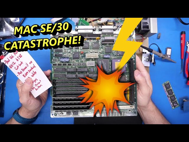 Troubleshooting the Mac SE/30 Motherboard: A Journey of Repair and ...