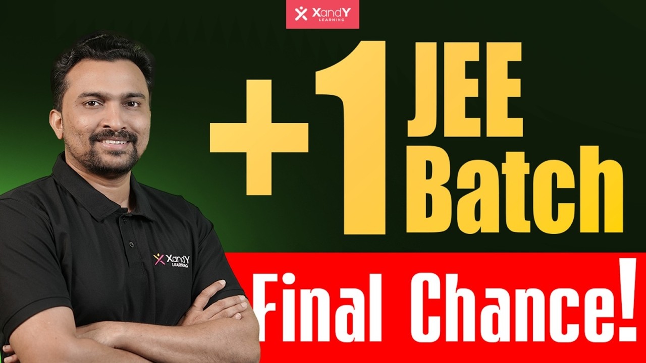 XandY IIT Quest: Scholarship Test for JEE Batches | Register Now! 🔥 | XandY Learning