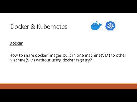 Share docker image without docker registry