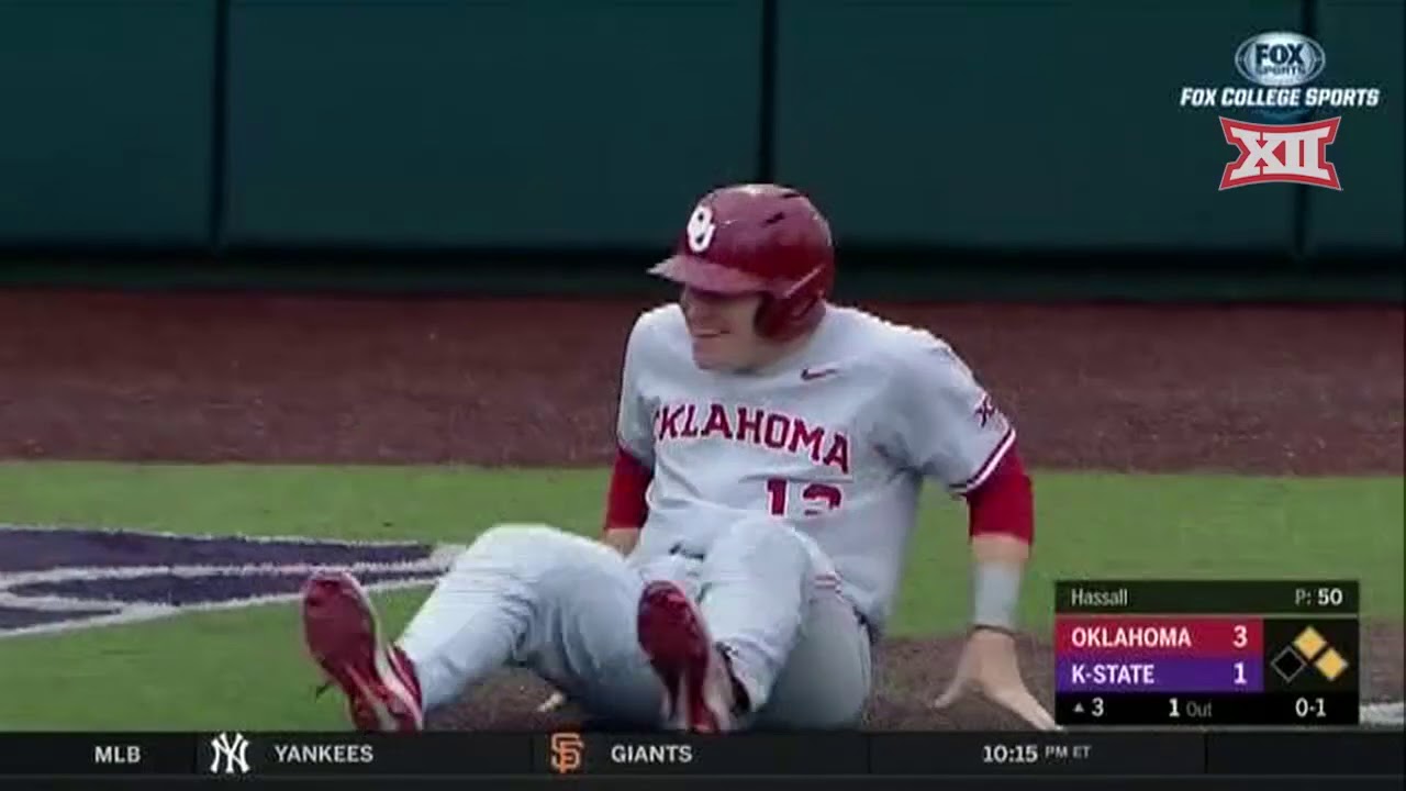 Oklahoma vs Kansas State Baseball Highlights - Game 1