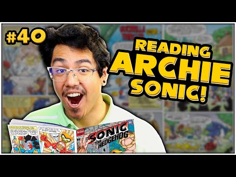 Reading ARCHIE Sonic Comics - PART 40 (Sonic the Hedgehog #45 - Archie Sonic Super Special Issue 1)