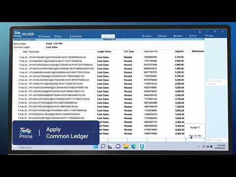 Automated Accounting using Bank Statements | Explainer | TallyPrime 6.0