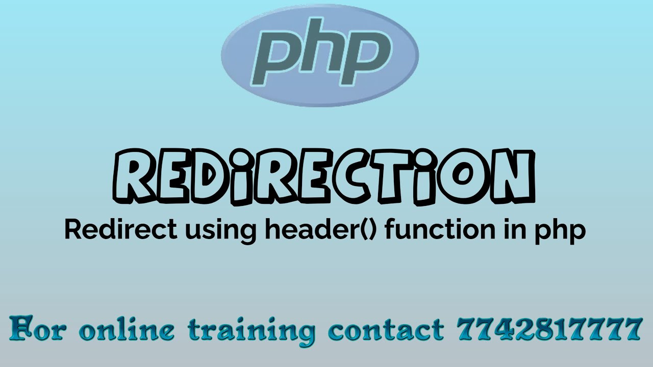 PHP Redirection Explained in Hindi | Redirect Webpages Using header() Function in PHP