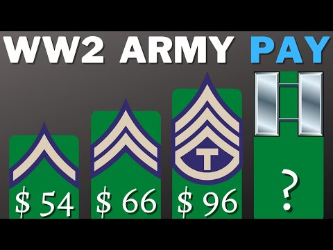 WWII - The CRAZY Amount Soldiers Were Paid