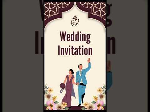 digital wedding card only in ₹99#trending #wedding #carddesigner #viral #savethedate
