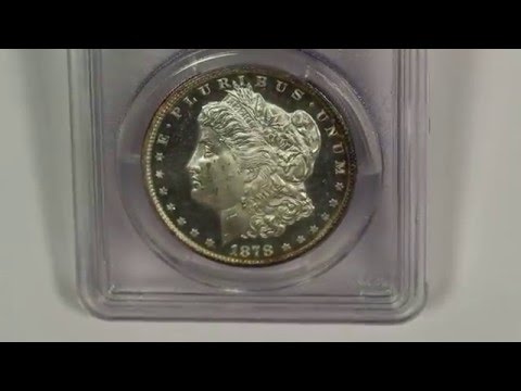 1878-CC Morgan Silver Dollar PCGS MS64DMPL CAC First Year Carson City