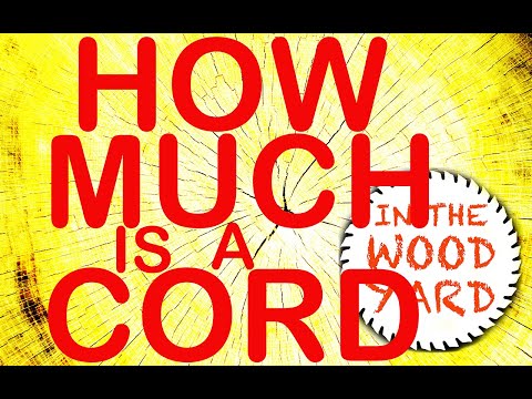 #208 - How much space does a cord of wood take up?