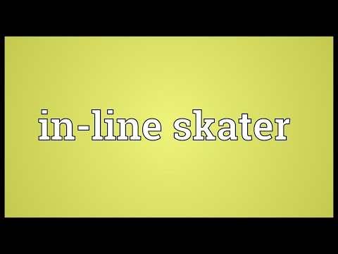 In-line skater Meaning