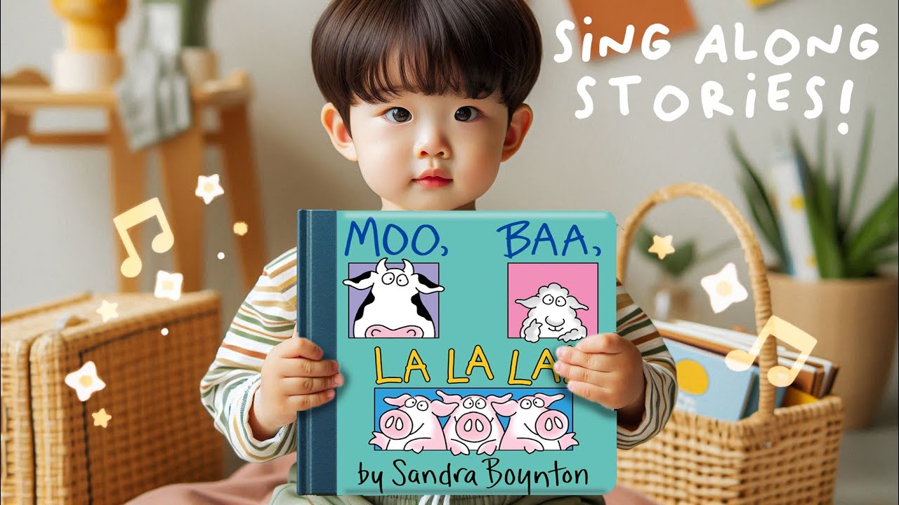 03. Moo, Baa, La La La! |  Sandra Boynton  | Picture Books 0-1 years 🎵 #book #music