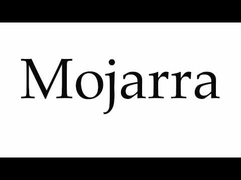 How to Pronounce Mojarra