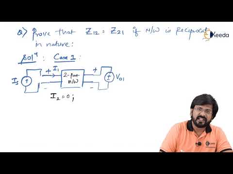 Understanding Symmetricity and Reciprocity In Two-Port Networks - GATE ...