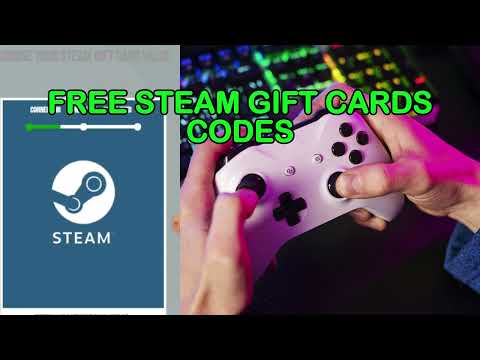 free steam steam gift cards (how to get free steam codes 100% work)