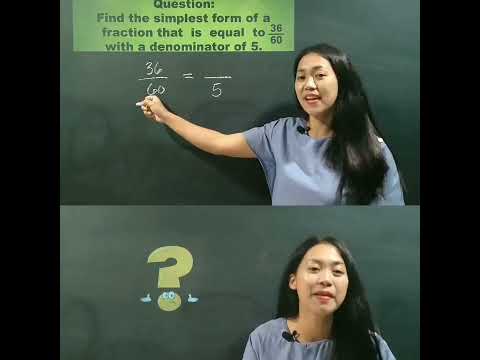 Simplifying Fractions #shorts #maths