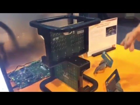 DesignCon 2016 Demo: TE STRADA Whisper High Speed 50Gbps