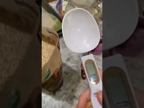🥄👀 Never Guess Your Measurements Again! Introducing The Smart Digital Measuring Spoon