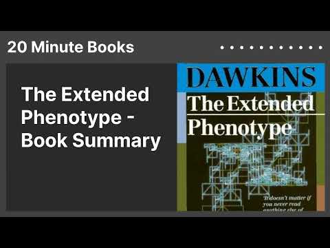 The Extended Phenotype - Book Summary