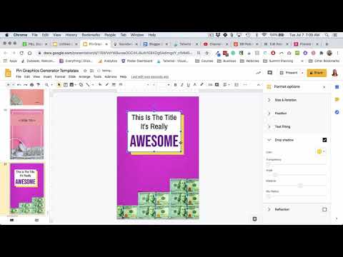Creating Templates in Google Slides
