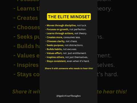 THE ELITE MINDSET! 🔥Motivational Video #motivation #inspiration #mindset #success #shorts