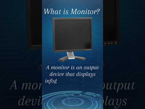 What is monitor? full explanation.#shorts #computer #monitor #monitoring #computer#computerknowledge