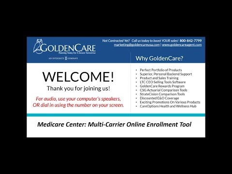Medicare Center: Multi-Carrier Online Enrollment Tool