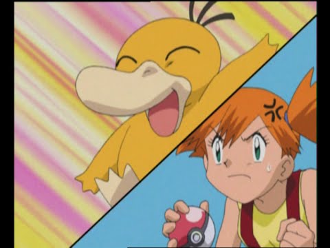 Misty Atrapa A Psyduck