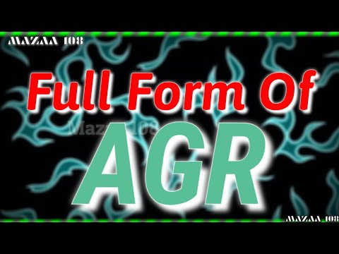 Full Form of AGR | AGR full form | Full Form AGR | AGR Stands for | AGR फुल फॉर्म | AGR Means | #AGR