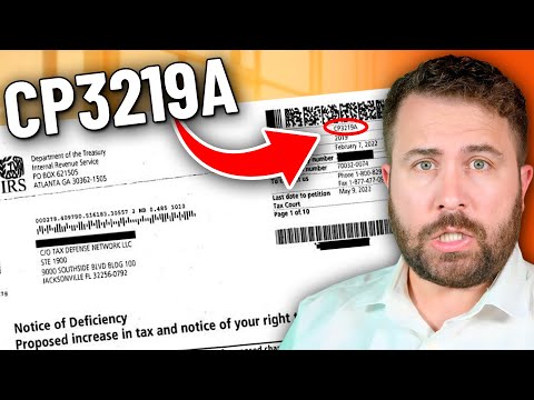 IRS Notice CP3219A Explained: What Is It and What to Do