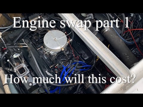 MerCruiser engine swap and how much will this cost