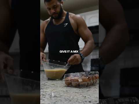 High Protein French Toast Casserole 🫐👨🏽🍳 #highprotein