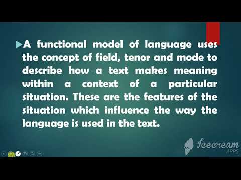 Types of meanings and metafunctions