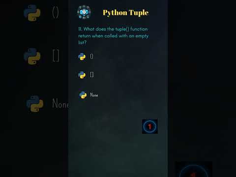 "💡 Master Python Tuples: Tricky MCQs to Test Your Skills! 🐍📚" 11