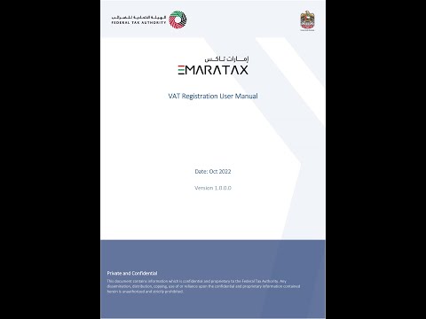 UAE VAT Registration Guide 2024 | Step-by-Step EmaraTax Login & Application Process